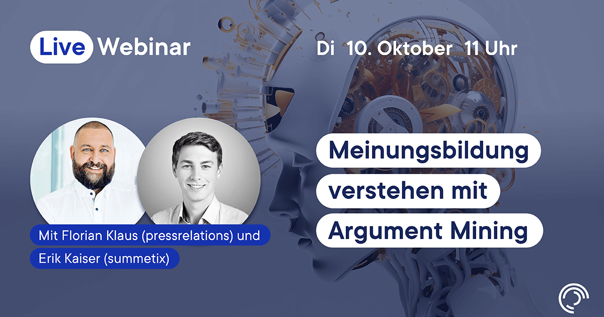 Meinungsbildung verstehen mit Argument Mining